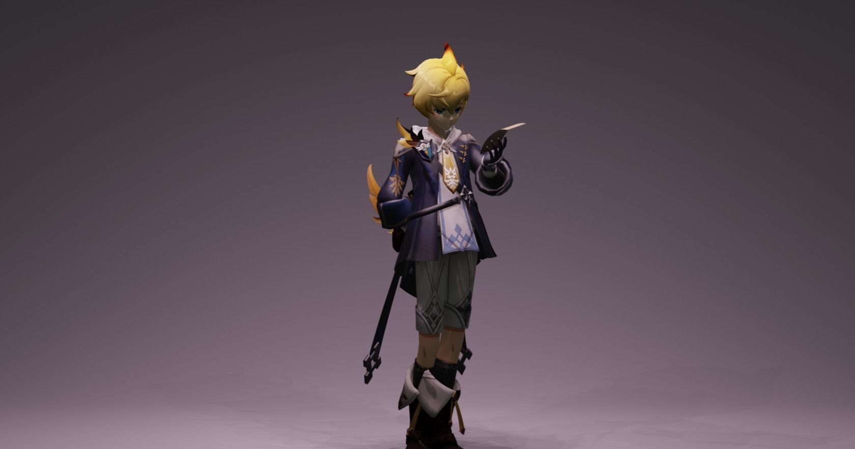 Anime Character - GI Mika Schmidt 3D model | CGTrader