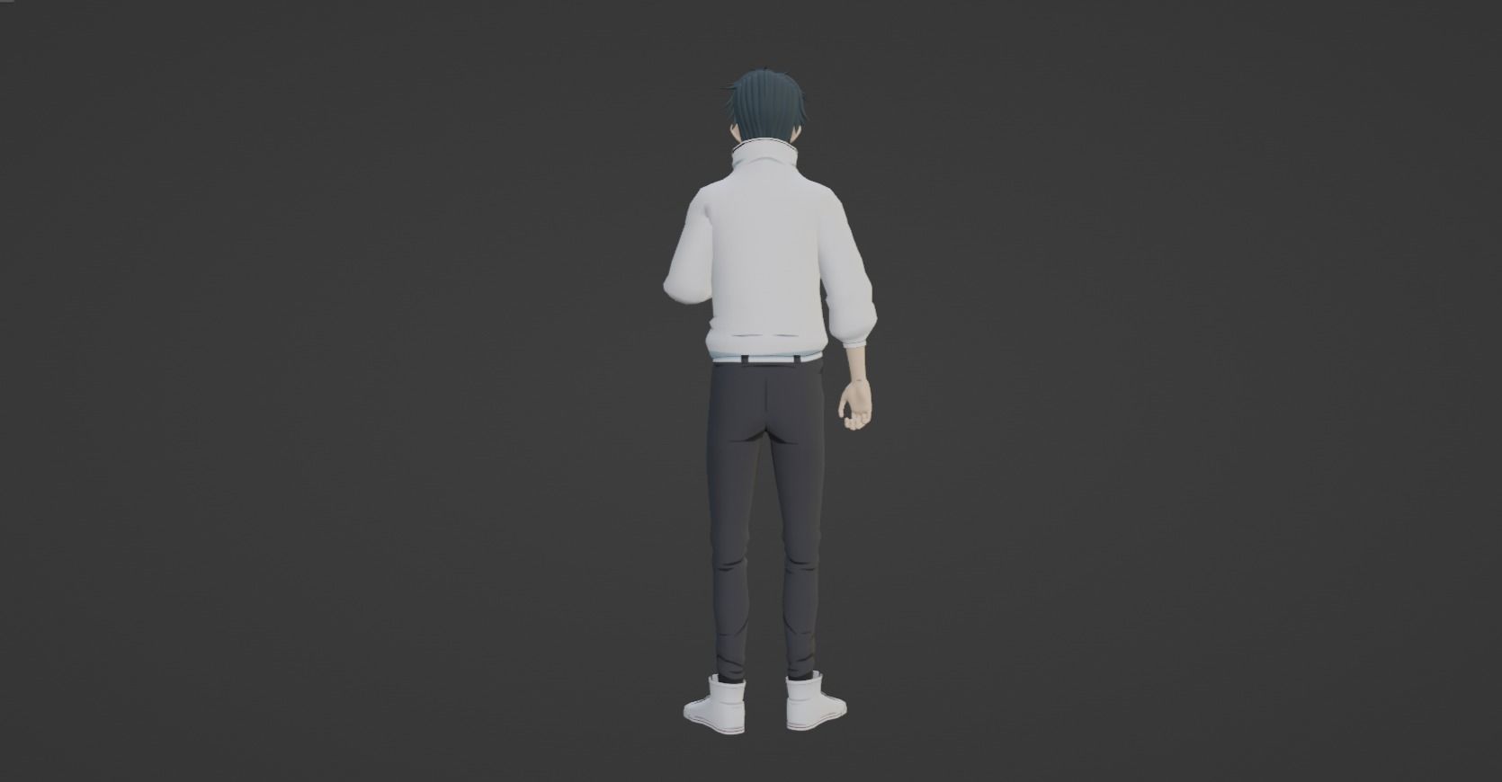 Anime Character - JK Yuta 3D model | CGTrader