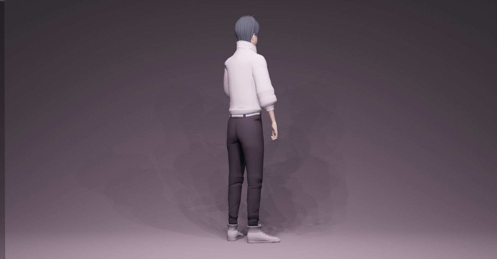 Anime Character - JK Yuta 3D model | CGTrader