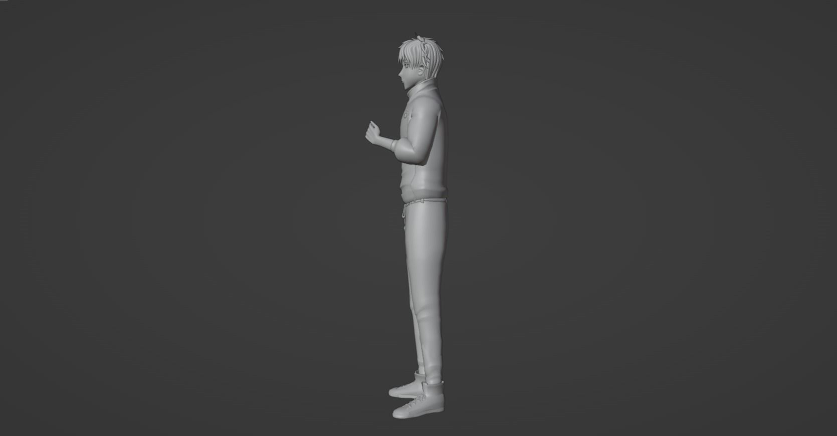 Anime Character - JK Yuta 3D model | CGTrader
