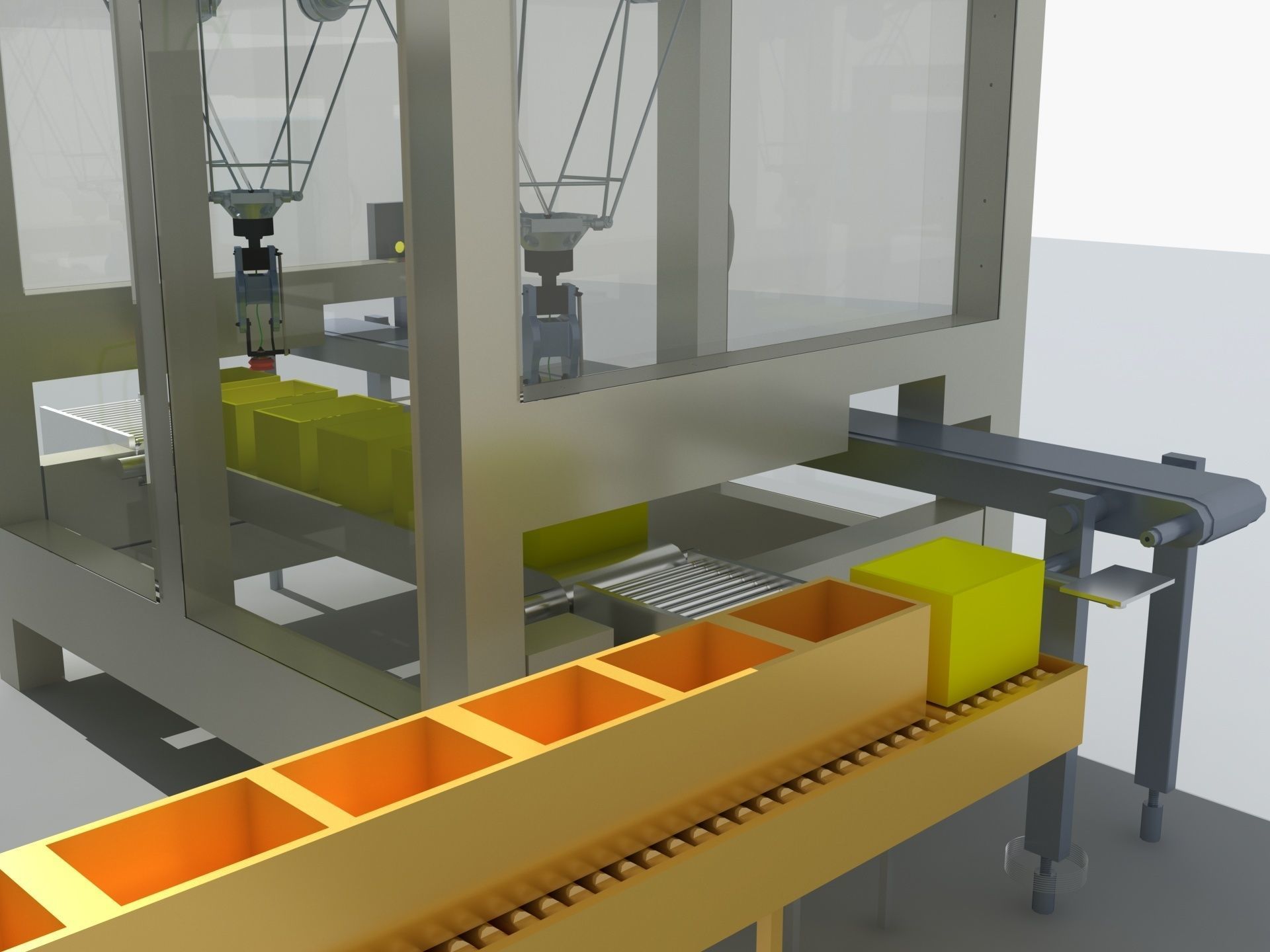 Industrial Equipment 11 - Cheese Production Line 3D model | CGTrader