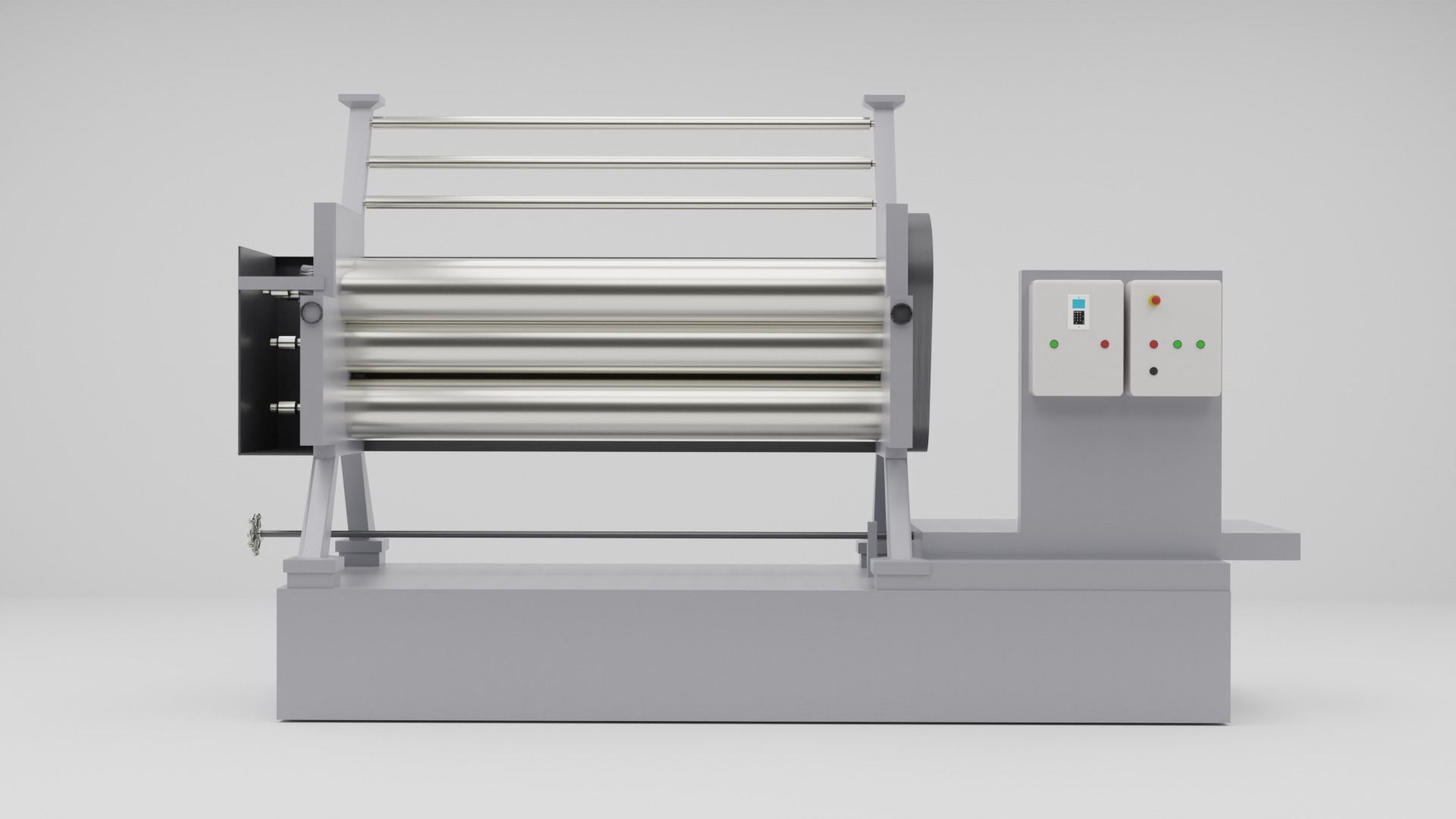 Fabric Laminating Roll 3D model | CGTrader