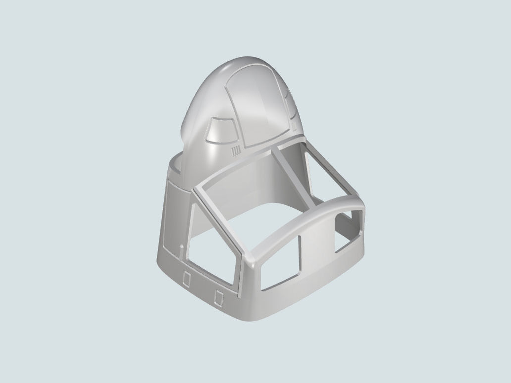 Files to 3d Print this Scale Bell 412 Fuselage for OMP M1 3D model 3D ...