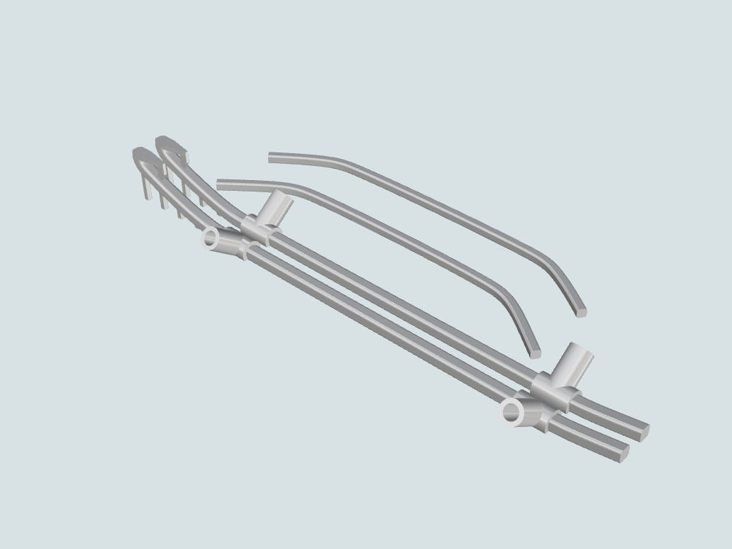 Files to 3d Print this Scale Bell 412 Fuselage for OMP M1 3D model 3D ...