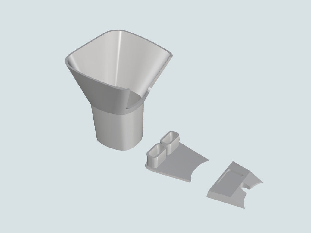 Files to 3d Print this Scale Bell 412 Fuselage for OMP M1 3D model 3D ...