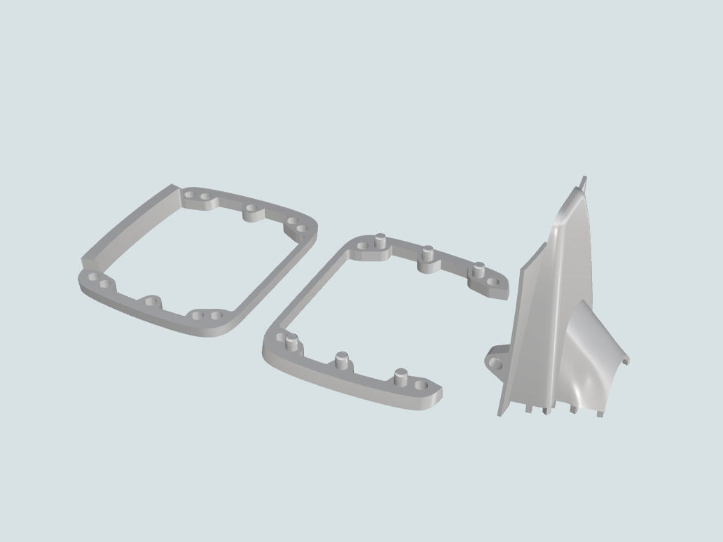 Files to 3d Print this Scale Bell 412 Fuselage for OMP M1 3D model 3D ...