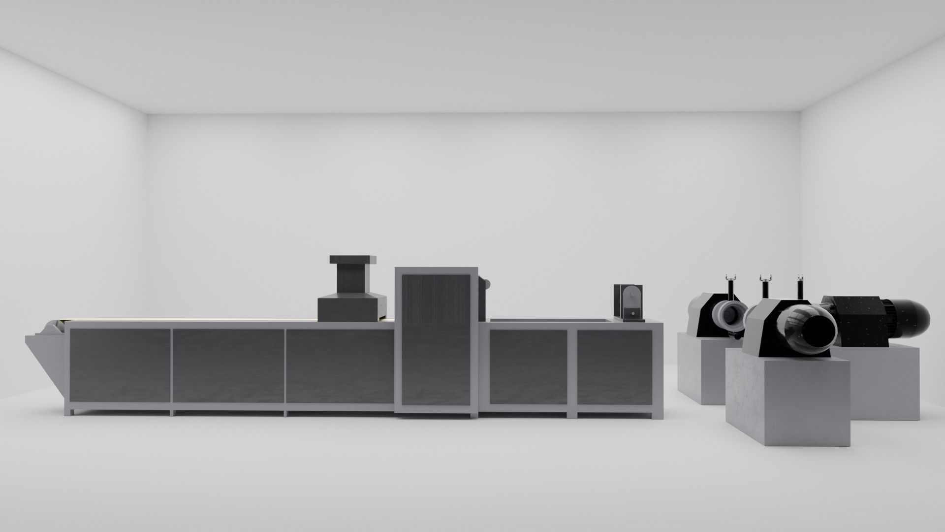 Color Foxing Extruder Machine 3D model | CGTrader