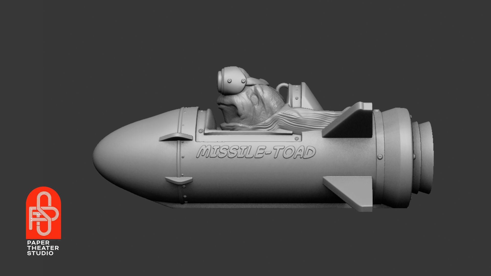 Missile Toad Holiday Ornament free 3D model 3D printable | CGTrader