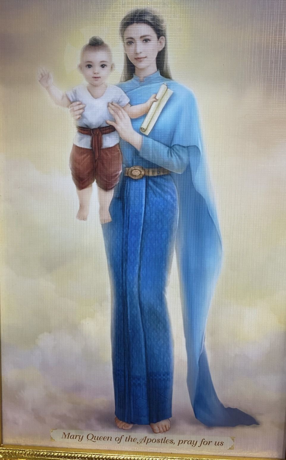 Mery with Baby Jesus 3D model 3D printable | CGTrader