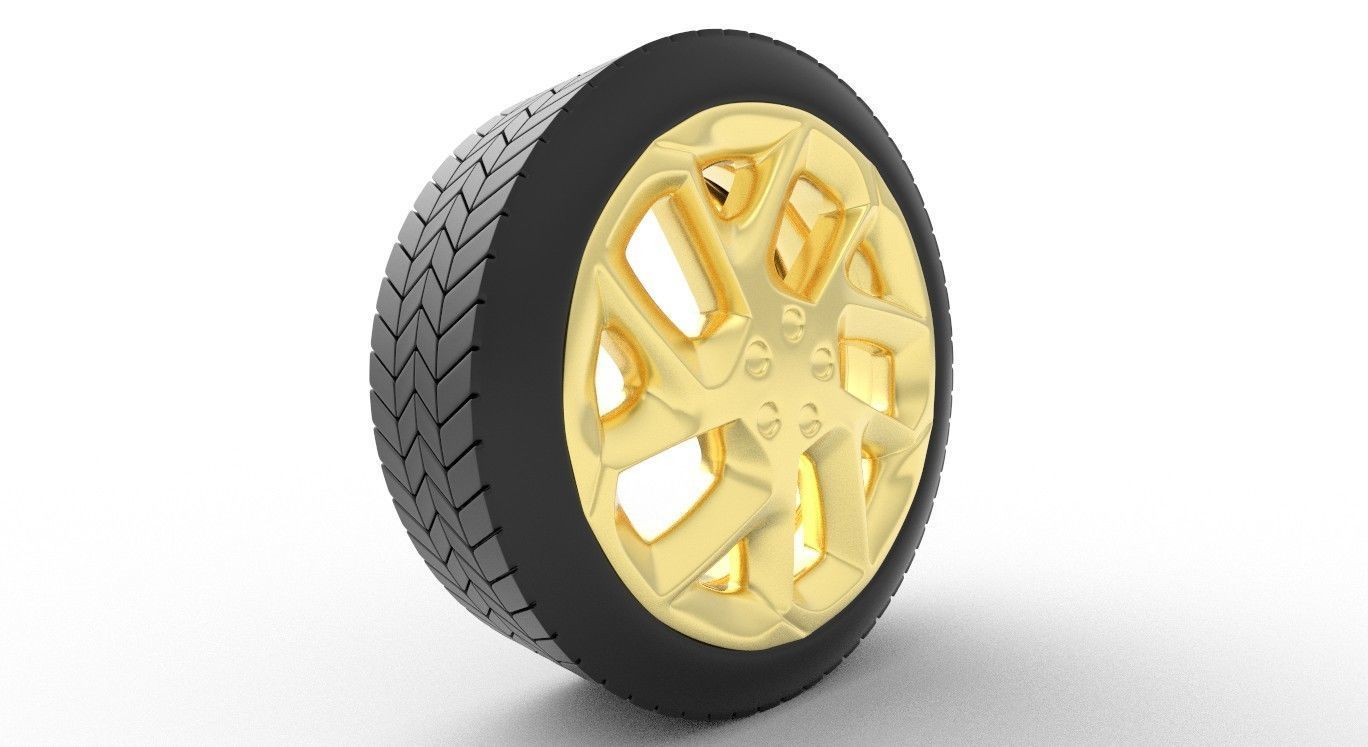 3D model Mercedes-Benz Tire VR / AR / low-poly | CGTrader