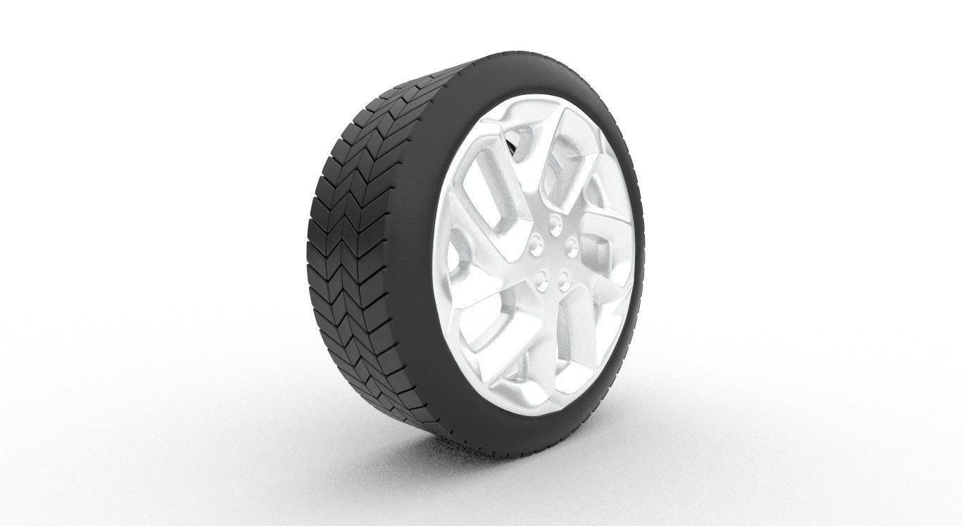 3D model Mercedes-Benz Tire VR / AR / low-poly | CGTrader