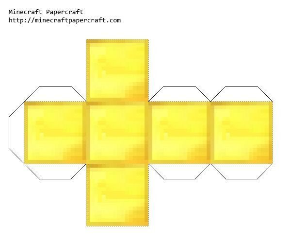 Minecraft gold blocks free VR / AR / low-poly 3D model | CGTrader