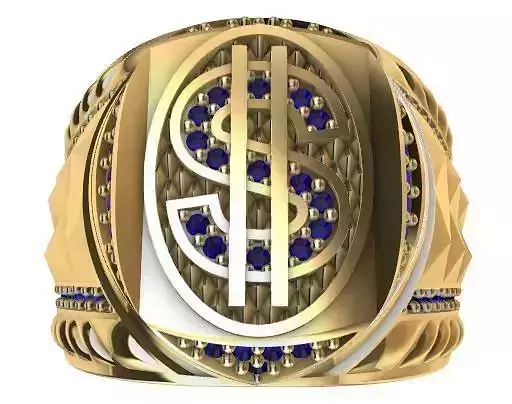 Anillo Dolar 3D model | CGTrader