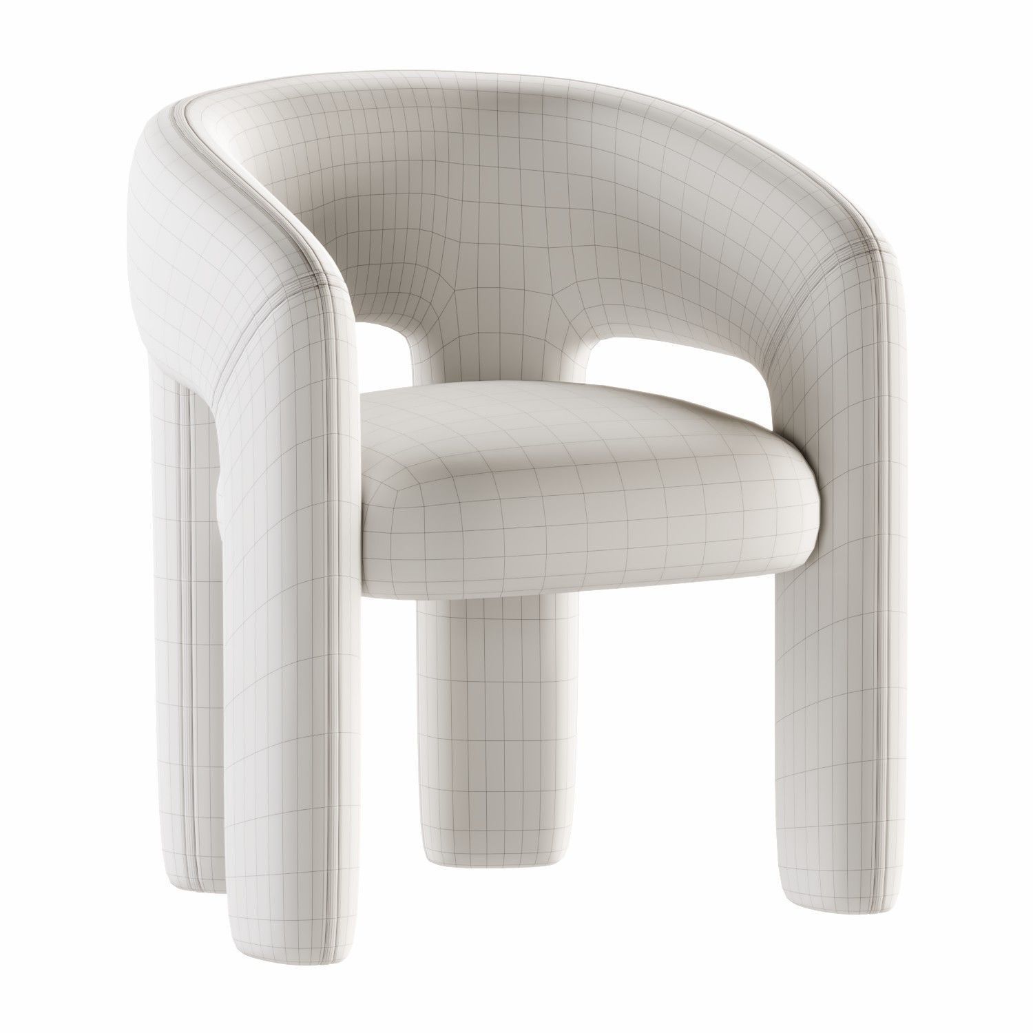 Bold Dining chair 3D model | CGTrader