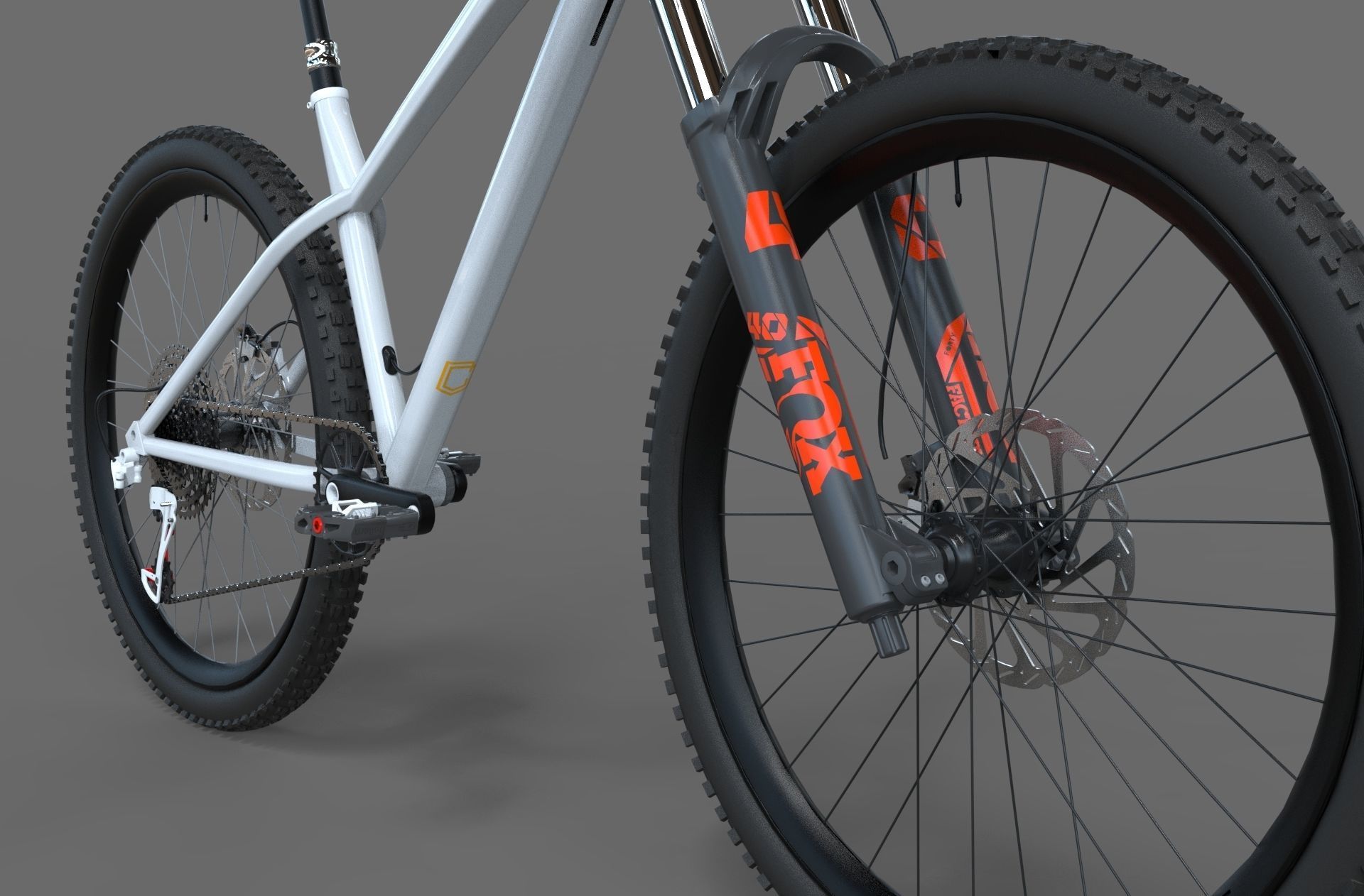 Mountain Bike 3d model Bicycle trail 3D model | CGTrader