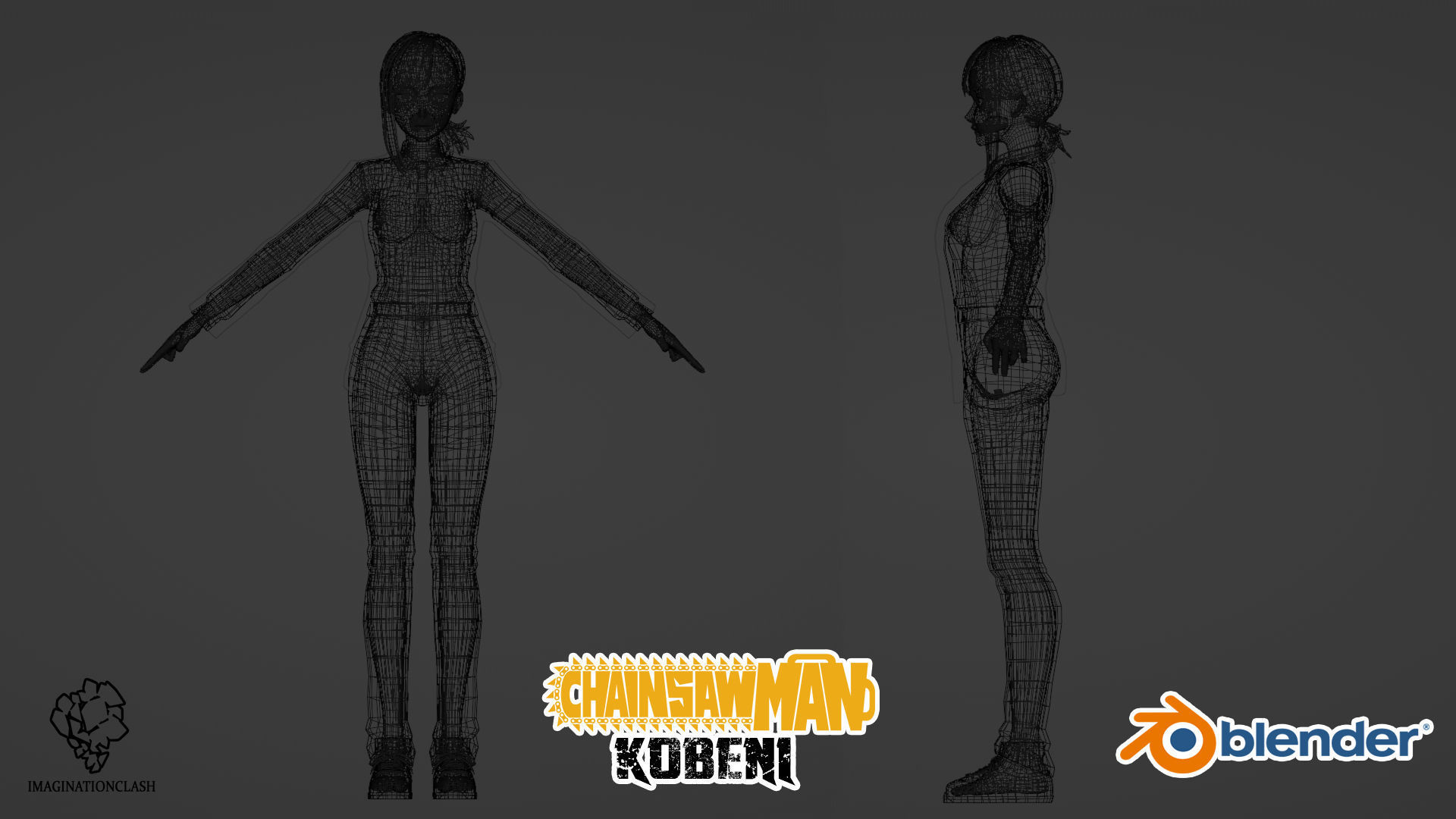 Kobeni Higashiyama 3D model rigged | CGTrader