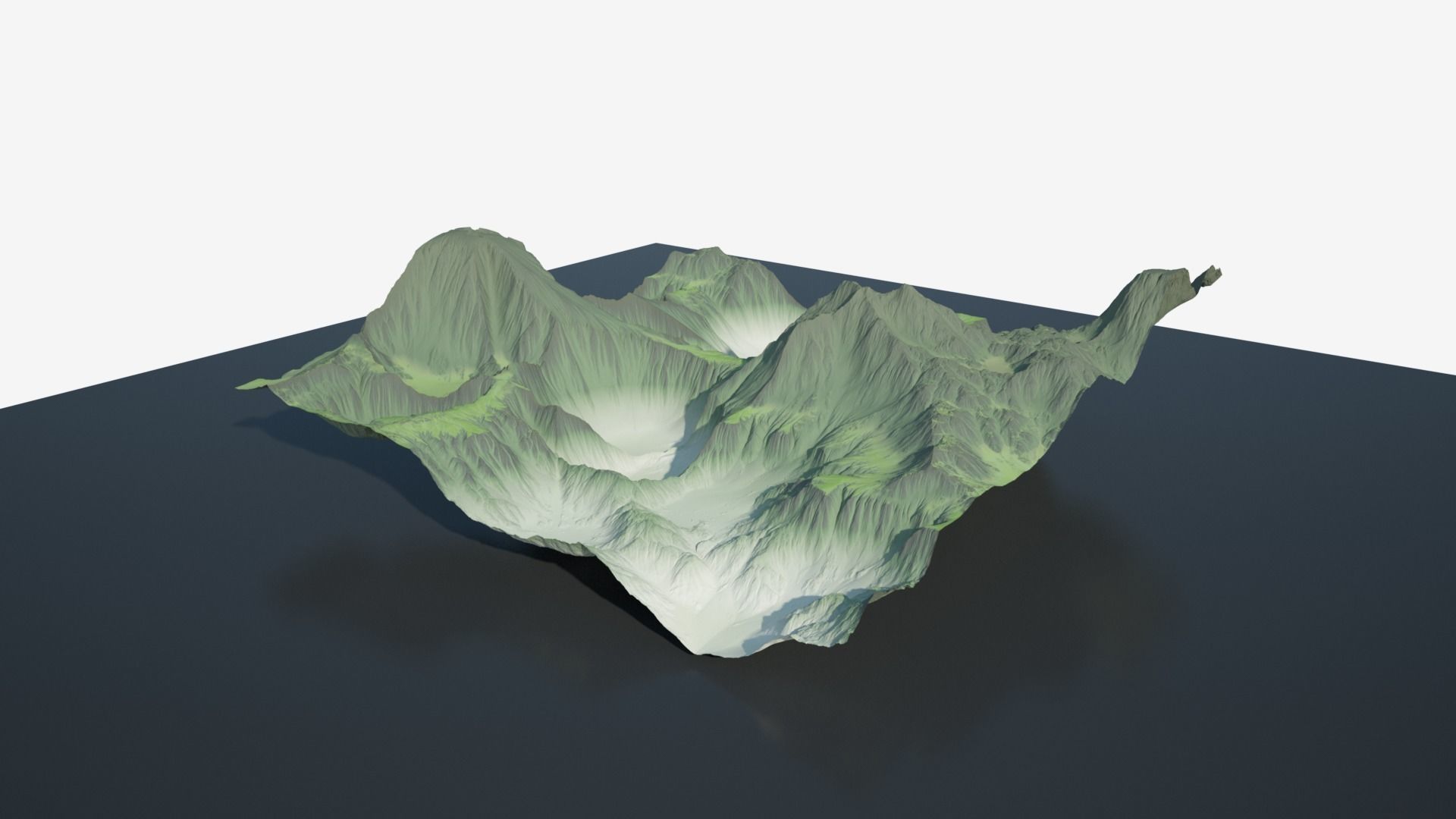 Highly detailed terrain 3D model | CGTrader