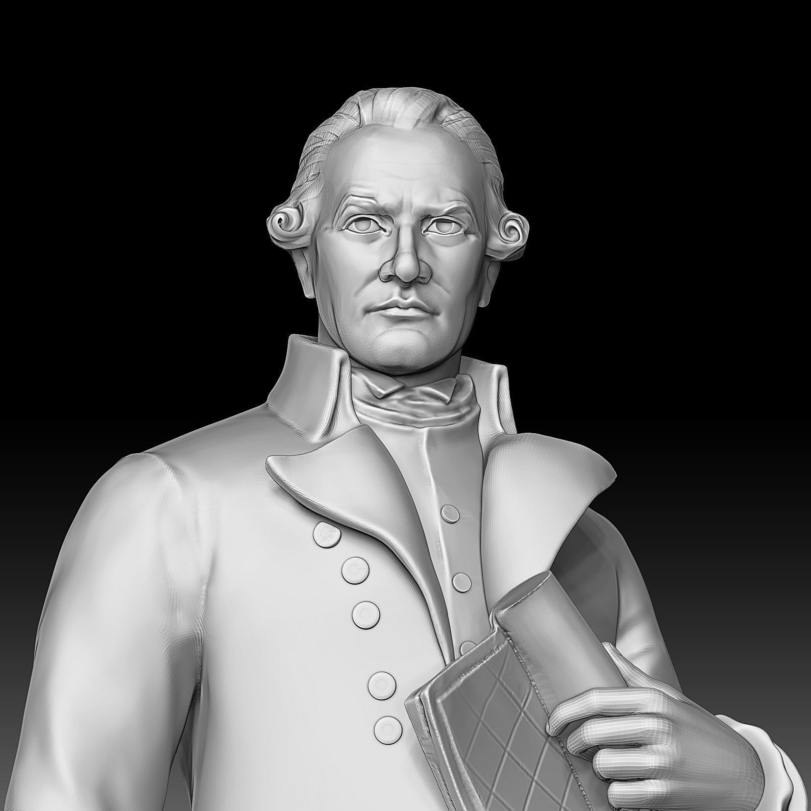 james cook 3D model 3D printable | CGTrader