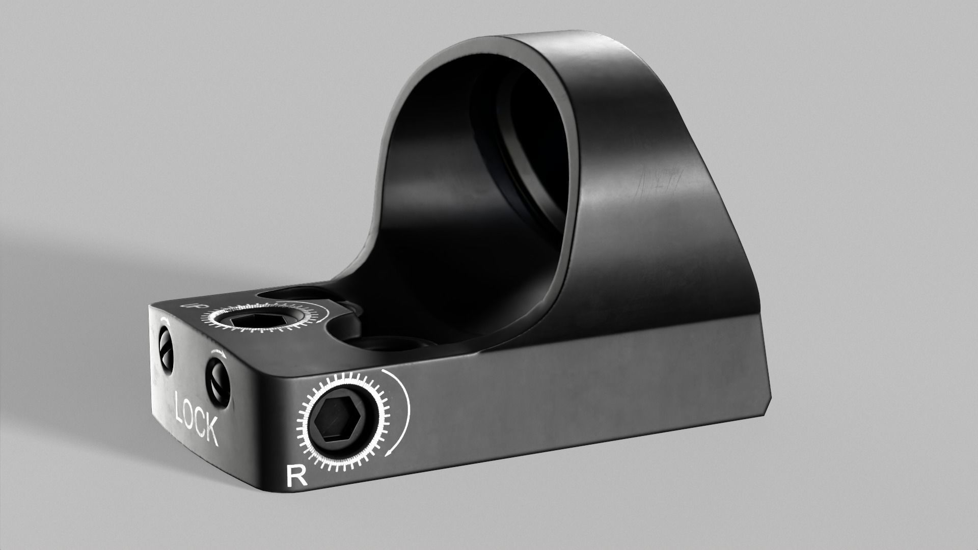 3d Model Leupold Mark 4 Hamr Scope Vr Ar Low Poly Cgtrader