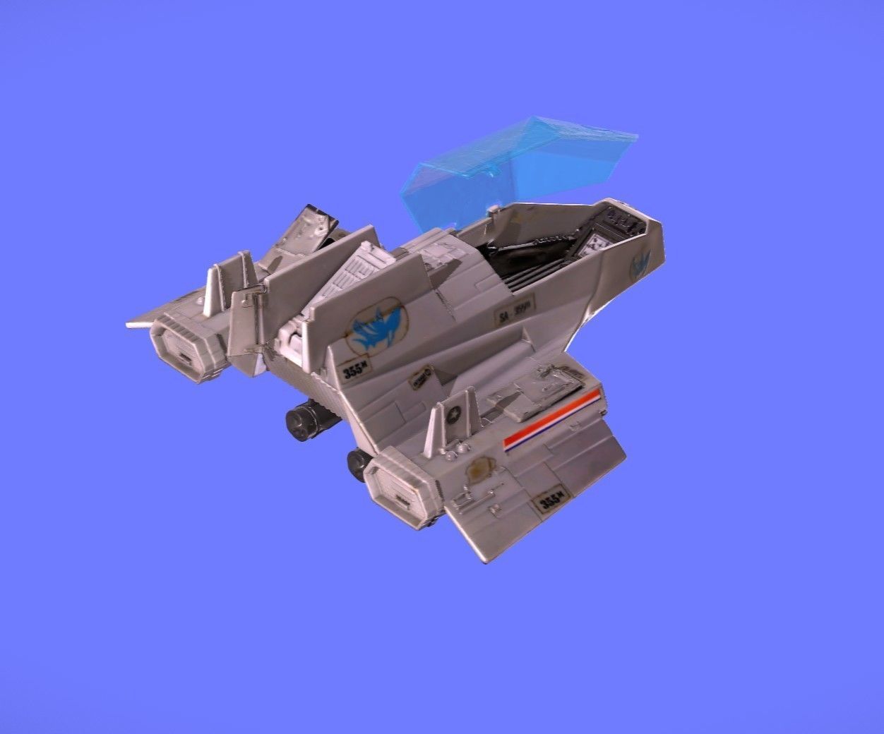 1984 GI JOE SHARC SUBMARINE - 3D SCAN ONLY - 3D model 3D printable ...