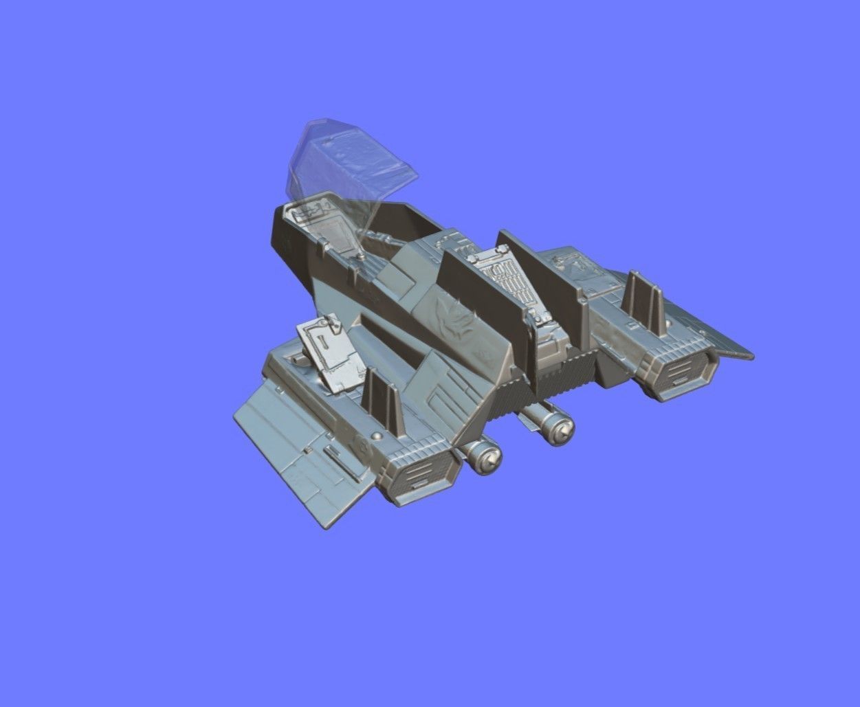 1984 GI JOE SHARC SUBMARINE - 3D SCAN ONLY - 3D model 3D printable ...