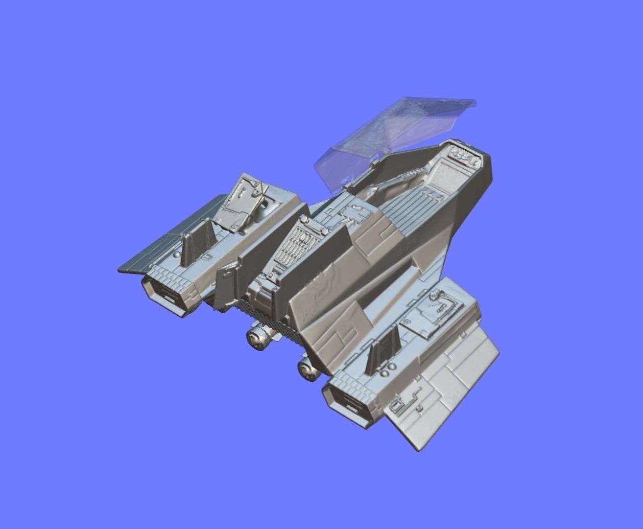 1984 GI JOE SHARC SUBMARINE - 3D SCAN ONLY - 3D model 3D printable ...