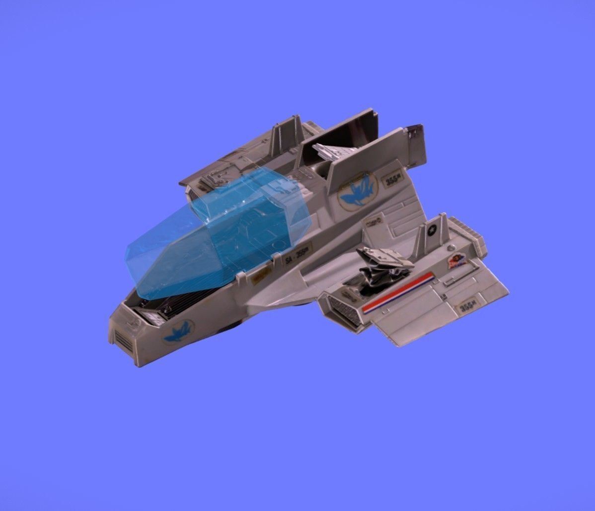 1984 GI JOE SHARC SUBMARINE - 3D SCAN ONLY - 3D model 3D printable ...