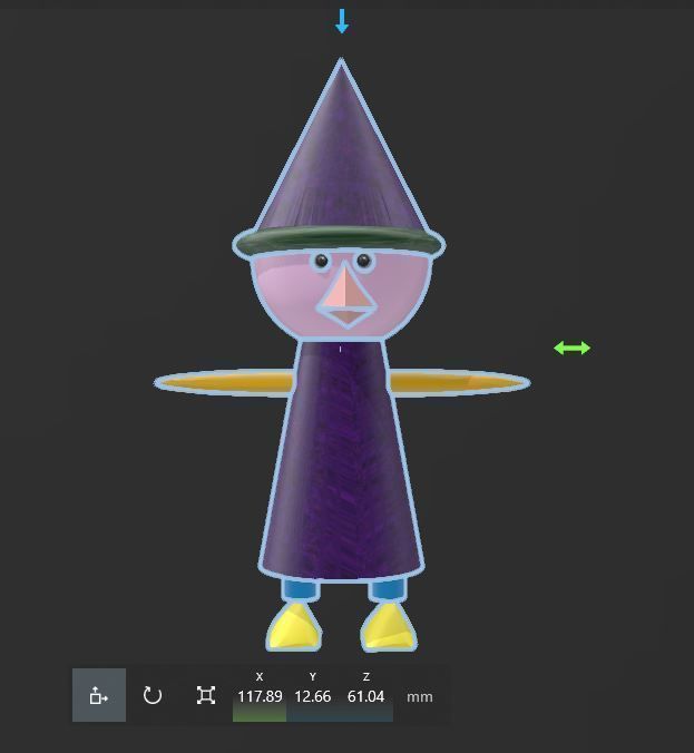 Enchanting Bird Wizard Easy-Rig 3D model | CGTrader