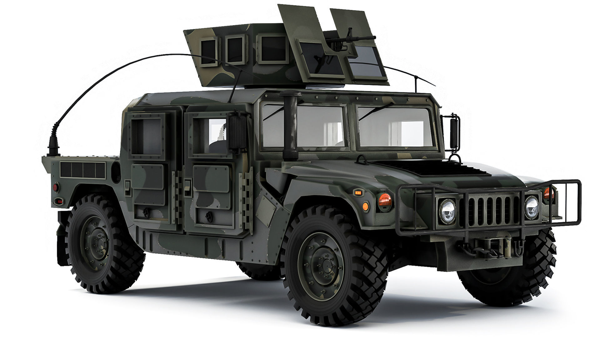 HMMWV M1165A1 2015 3D model | CGTrader