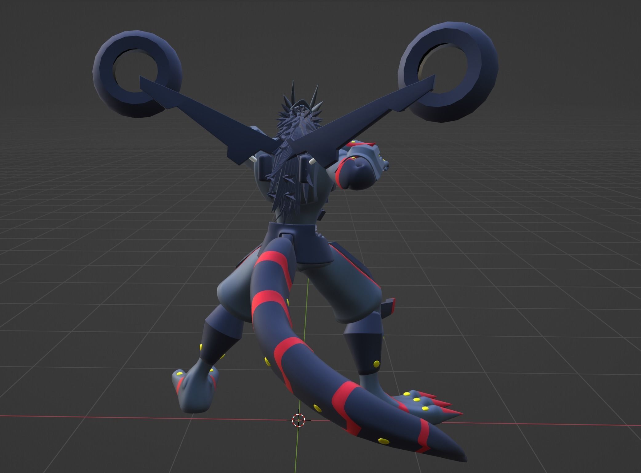 Gabumon Bond of Friendship - Digimon Last Evolution 3D model rigged ...