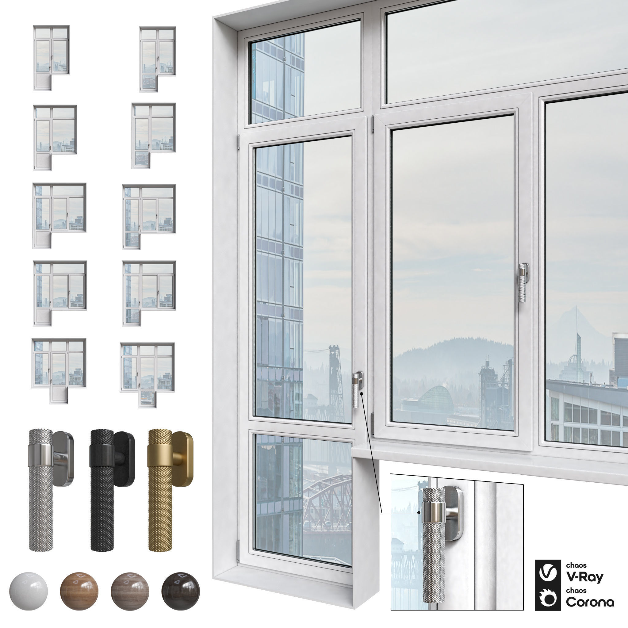 Window Collection Part 10 3D model | CGTrader