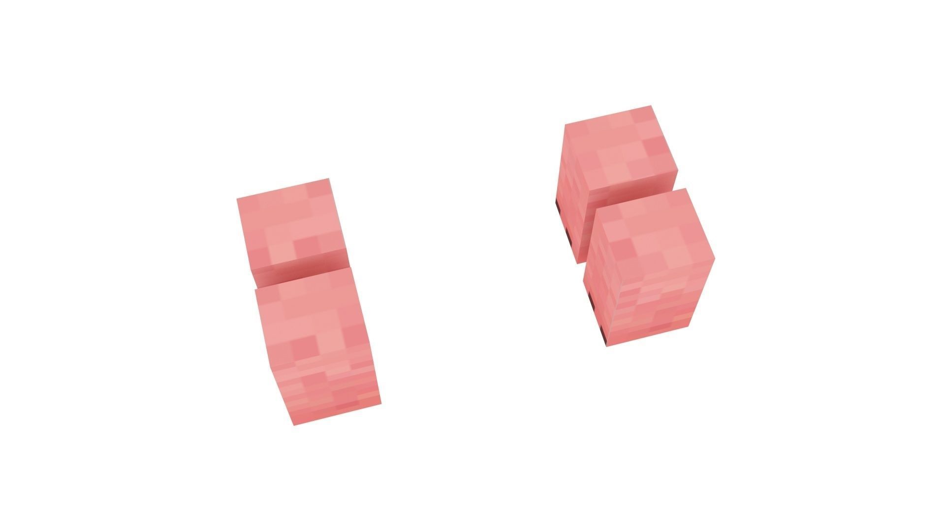 Minecraft Pig 3D model | CGTrader