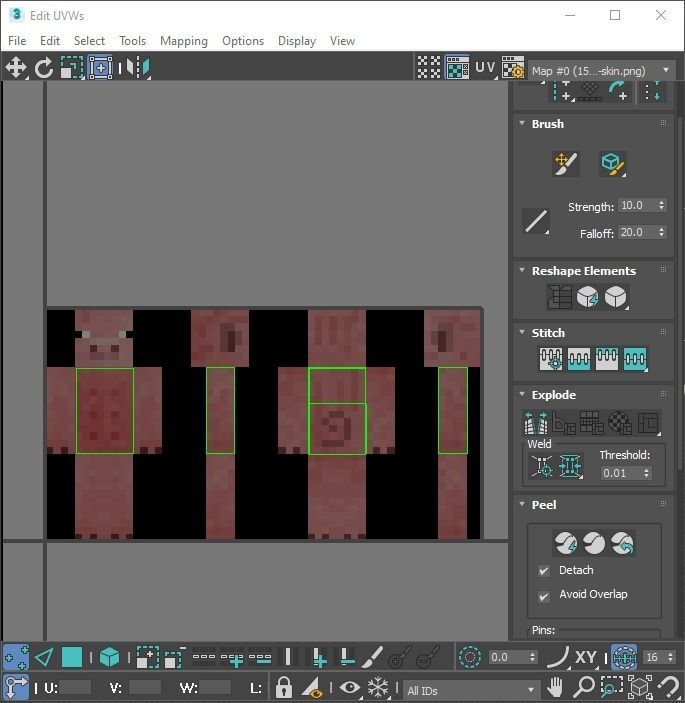 3D model Minecraft Pigman VR / AR / low-poly | CGTrader