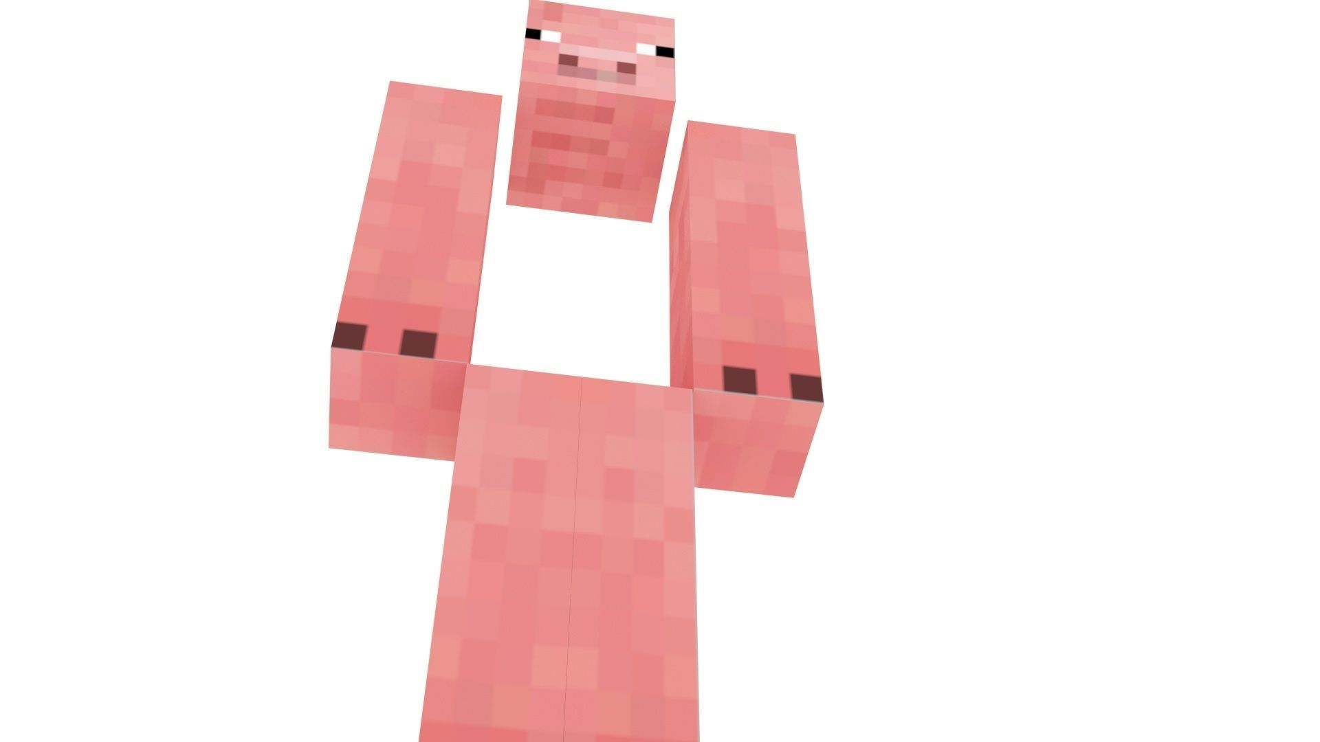 3D model Minecraft Pigman VR / AR / low-poly | CGTrader