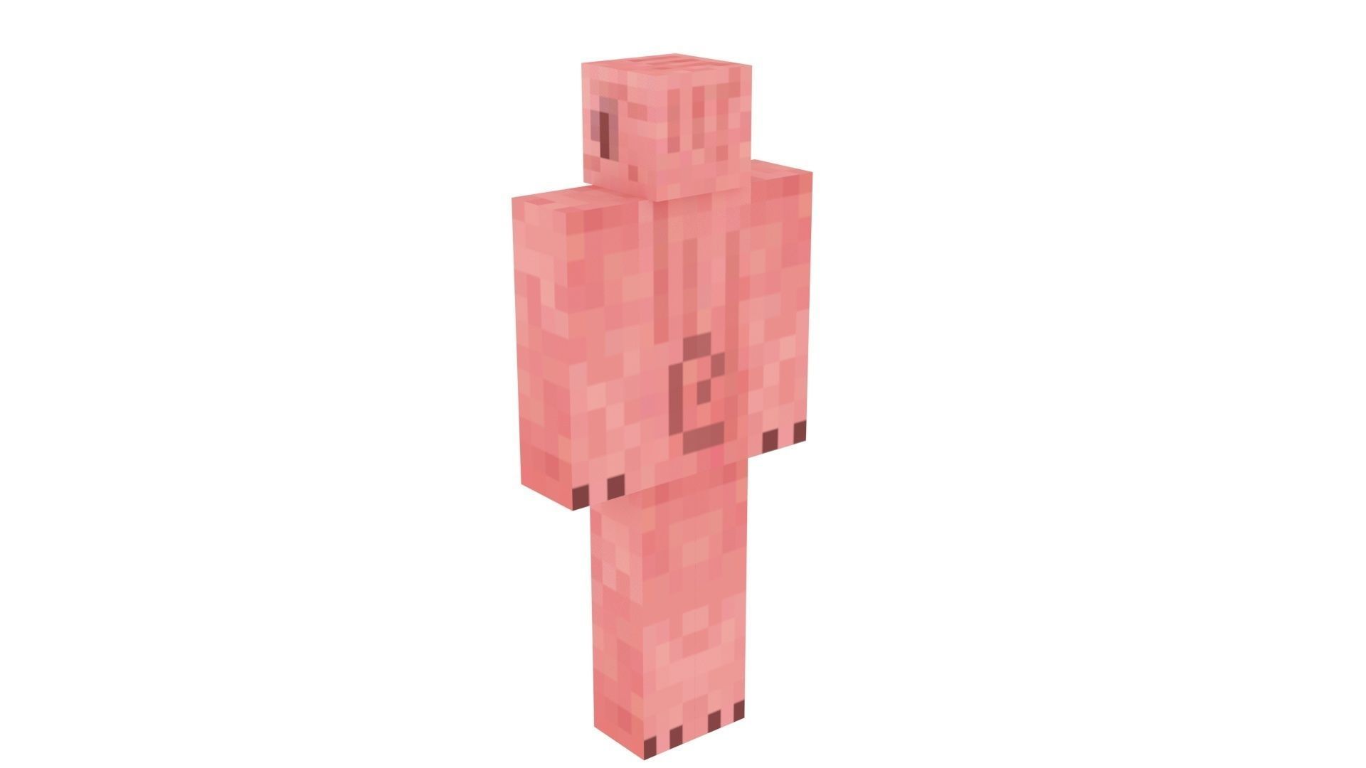 3D model Minecraft Pigman VR / AR / low-poly | CGTrader