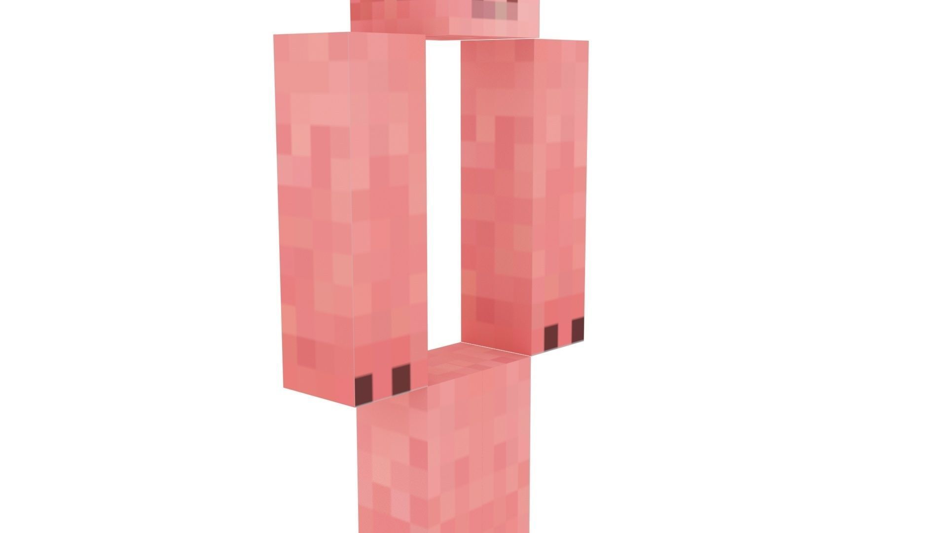 3D model Minecraft Pigman VR / AR / low-poly | CGTrader