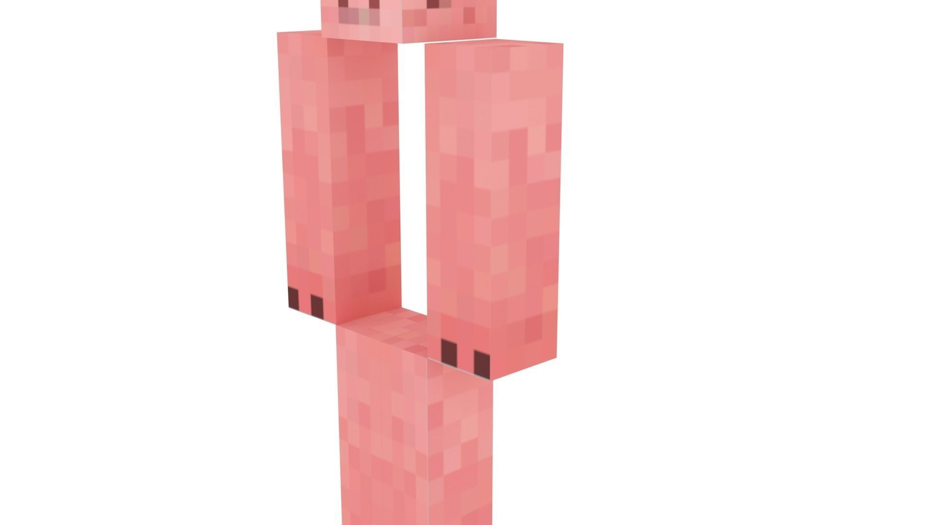 3D model Minecraft Pigman VR / AR / low-poly | CGTrader