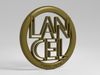 Lancel Paris Brand Logo Khaki 3D model | CGTrader