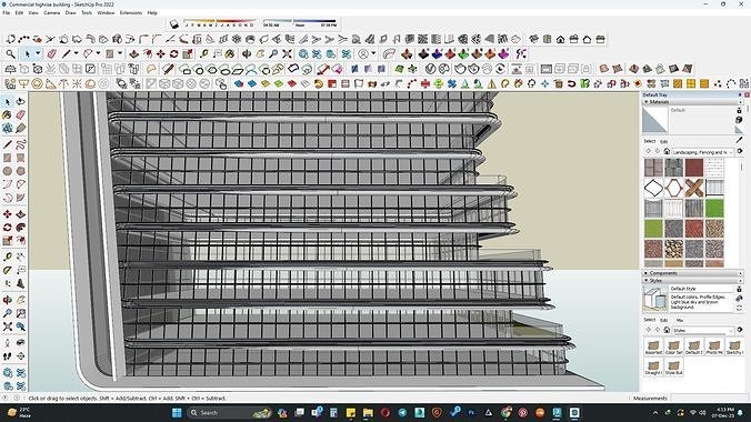 Commercial office building 3d model 3D model | CGTrader