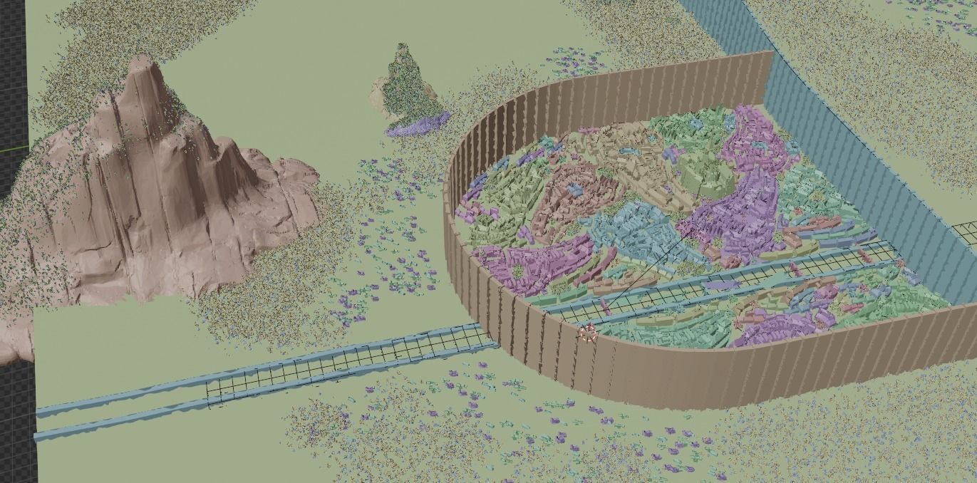 3D model Attack on Titan Shiganshina District VR / AR / low-poly | CGTrader