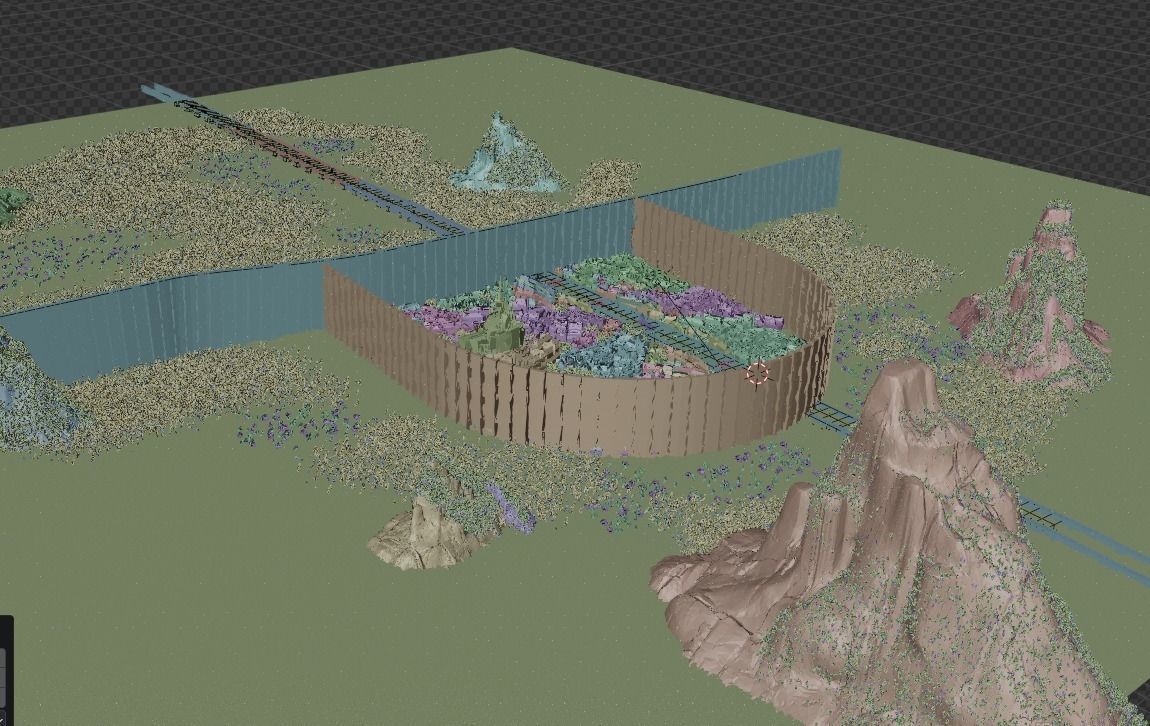 3D model Attack on Titan Shiganshina District VR / AR / low-poly | CGTrader