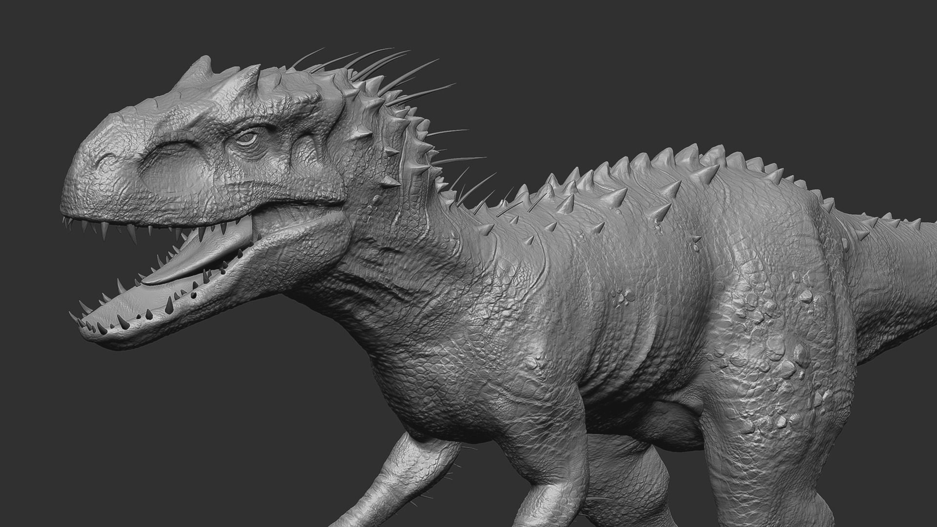 3D model Indominus Rex - Diabolus Rex VR / AR / low-poly | CGTrader
