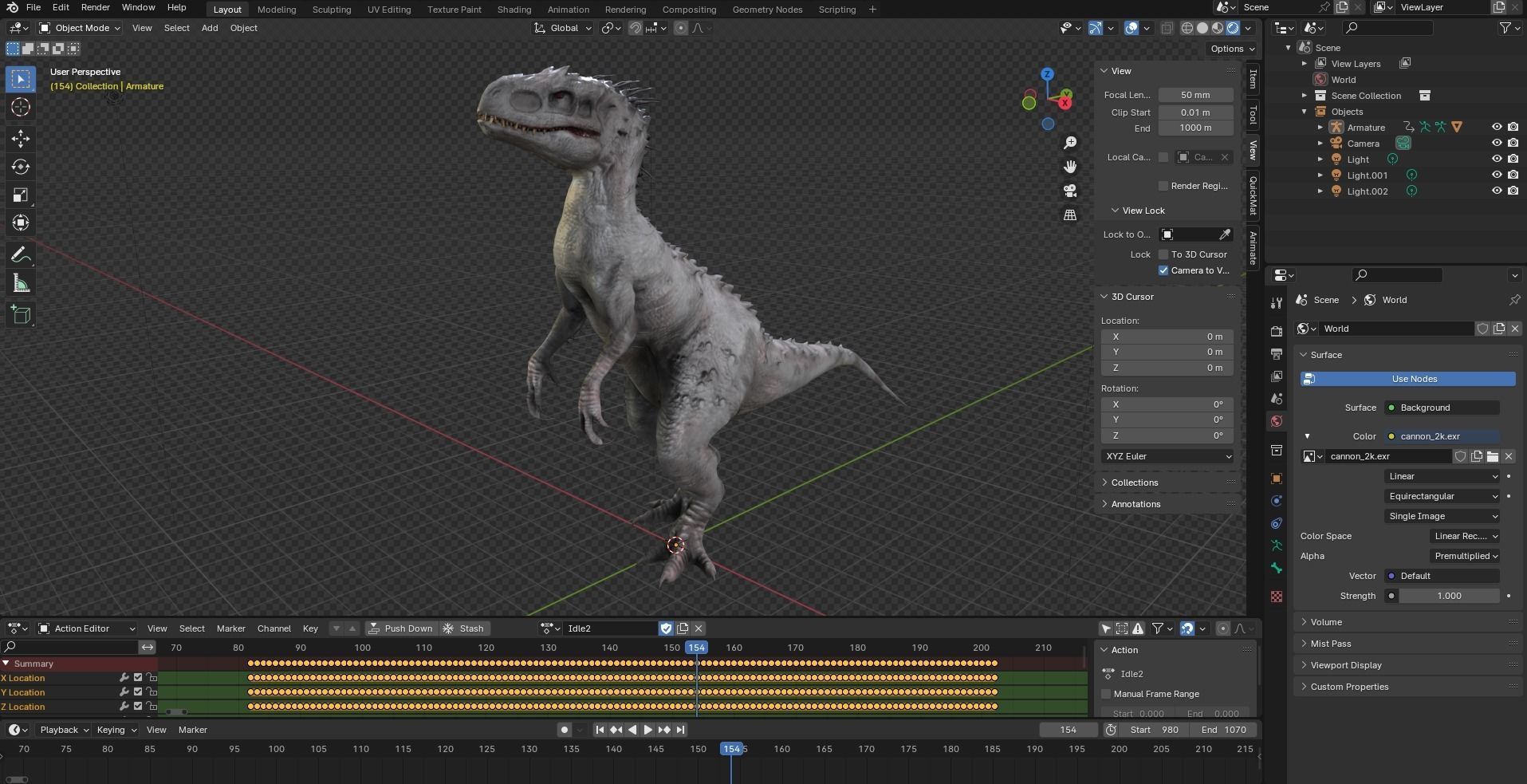 3D model Indominus Rex - Diabolus Rex VR / AR / low-poly | CGTrader