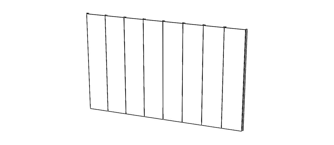 Aluminium Spandrel Panels 3D model rigged | CGTrader