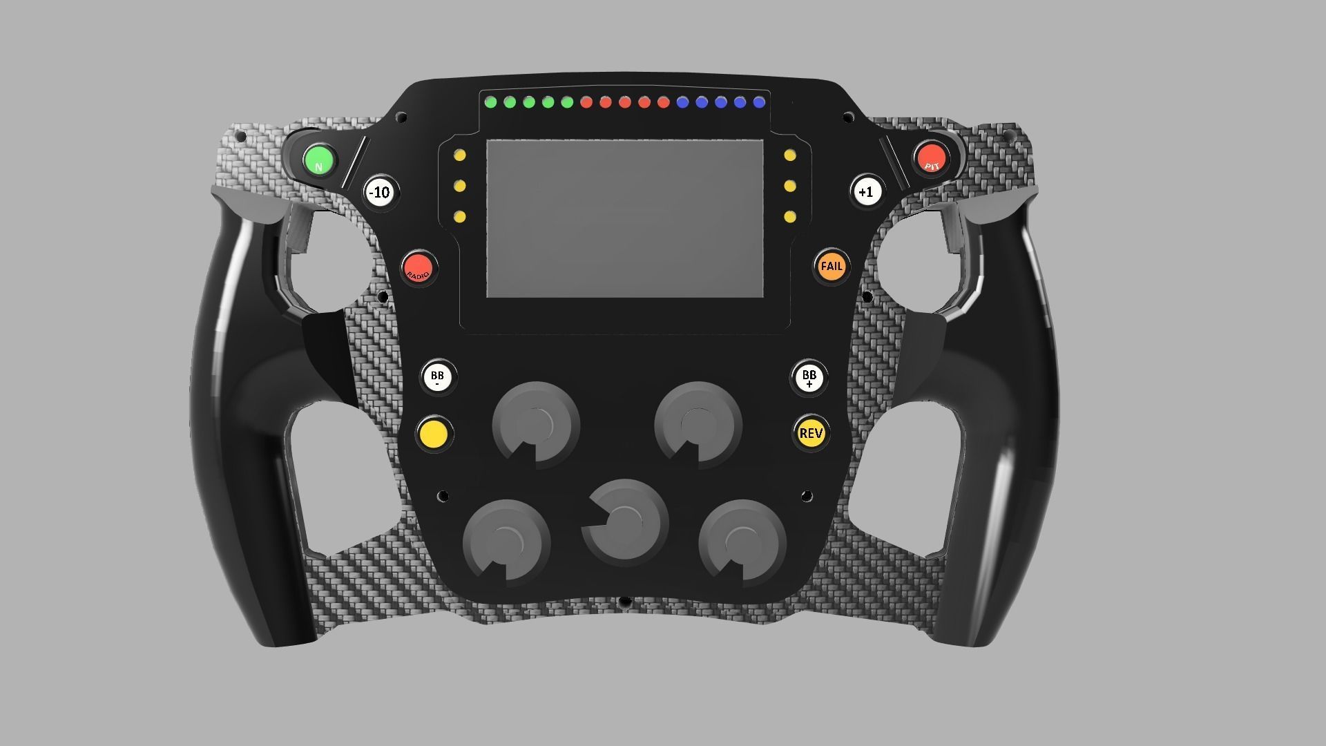 REDBULL STEERING WHEEL 3D model 3D printable | CGTrader