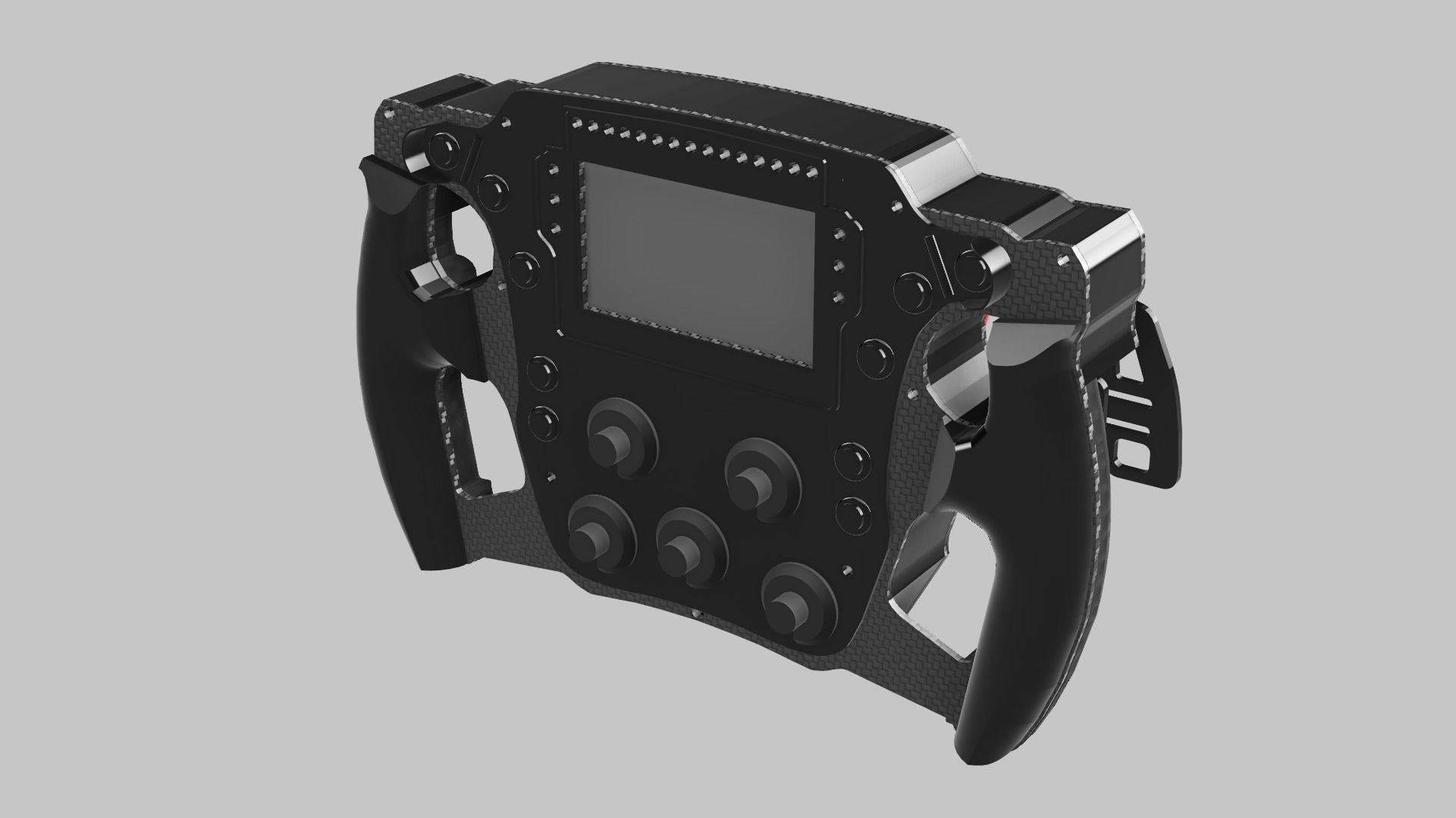 REDBULL STEERING WHEEL 3D model 3D printable | CGTrader