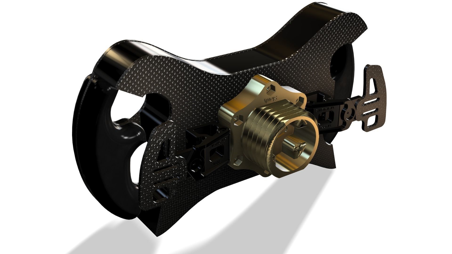 FERRARI 296 GT3 STEERING WHEEL 3D model 3D printable | CGTrader