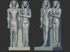Royal Statuary Menkaure Mycerinus queen 3d printable model 3D model 3D ...