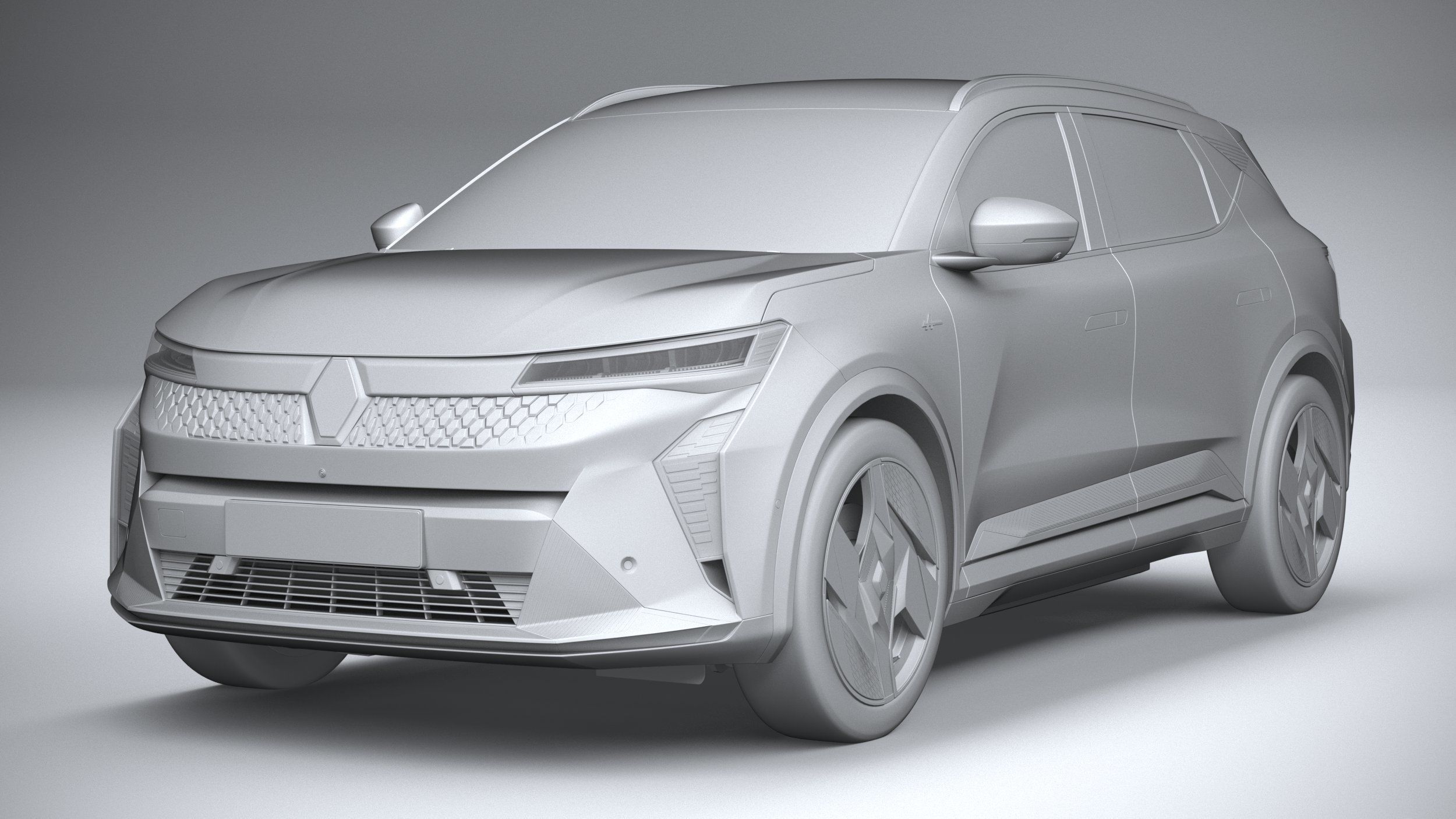 Renault Scenic E-Tech 2024 3D model | CGTrader