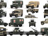 Humvee Military M1038 M1097A2 M1165A1 M1038 M242 Bushmaster 3D Model Collection | CGTrader